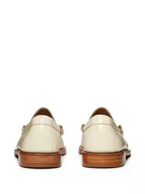 G.H.BASS Larson Penny Leather Loafers - Neutrals