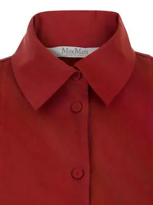 Max Mara Buttoned Long-sleeve Dress