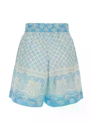 MANTERO 1902 Floral Drawstring Shorts