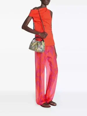 Dries Van Noten Printed Tote Bag