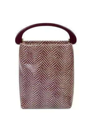 Dries Van Noten Snakeskin-printed Tote Bag