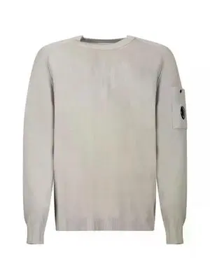 C.P. COMPANY Long-sleeved Sweater With Patch Pocket