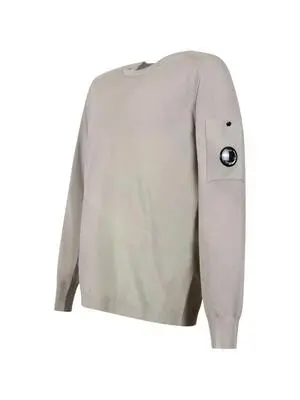 C.P. COMPANY Long-sleeved Sweater With Patch Pocket