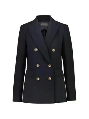 DRHOPE Double-breasted Blazer - Blue
