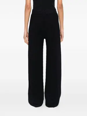 Fabiana Filippi Glitter Detail Cotton Trousers