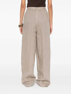 Fabiana Filippi Linen Trousers - Grey