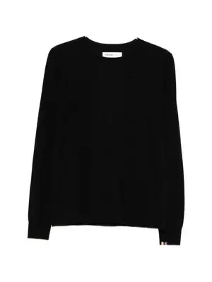 Extreme Cashmere Wool And Cashmere Crewneck Sweater - Black