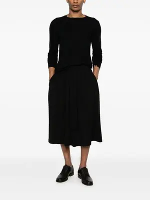Extreme Cashmere Wool And Cashmere Crewneck Sweater - Black