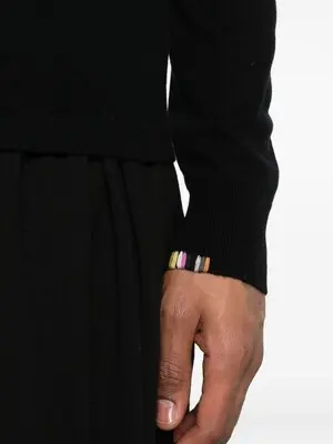 Extreme Cashmere Wool And Cashmere Crewneck Sweater - Black