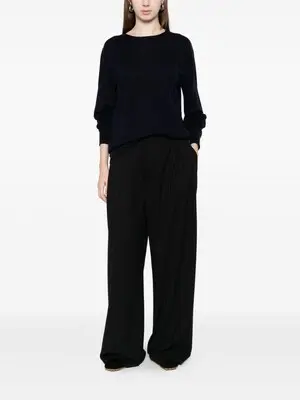 Extreme Cashmere Wool And Cashmere Crewneck Sweater - Blue