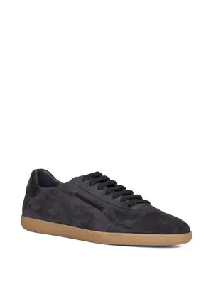 Zegna Suede Sneakers - Black