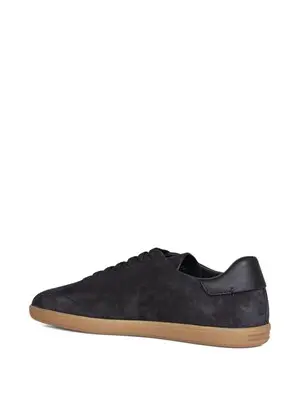 Zegna Suede Sneakers - Black