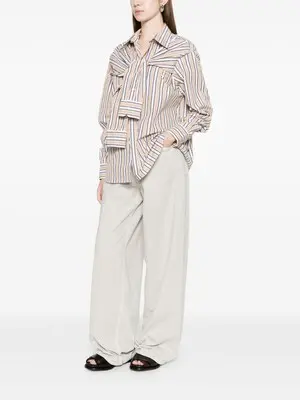 HAIKURE Bethany Wide-leg Denim Jeans - Grey