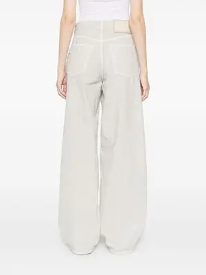 HAIKURE Bethany Wide-leg Denim Jeans - Grey