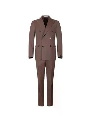 Tagliatore Double-breasted Suit - Brown
