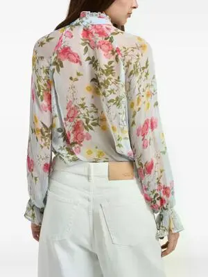 Liu Jo Floral Print Creponne Blouse