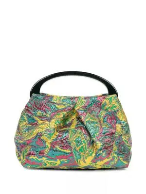 Dries Van Noten Graphic Print Tote Bag - Green