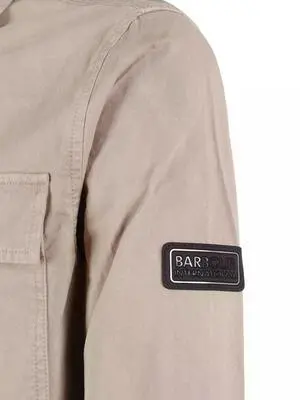 Barbour Buttoned Flap-pocket Overshirt - Neutrals