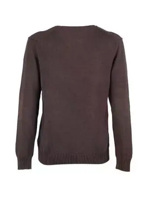 ZANONE Long-sleeved Crew-neck Sweater - Brown