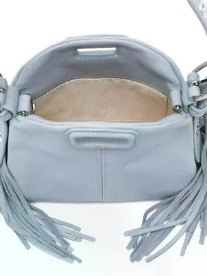 Maje Mini Miss M Micro Shoulder Bag - Blue