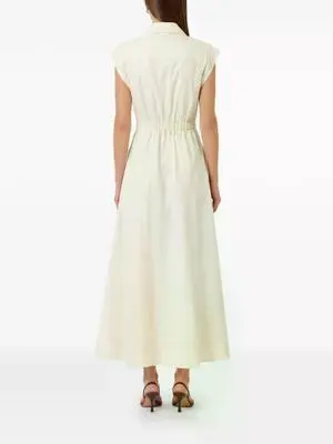 NICHOLAS Buckle-detail Shirt Midi Dress - Neutrals