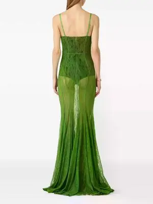 Elisabetta Franchi Lace Mermaid Gown