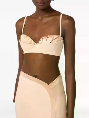 Elisabetta Franchi Pleated Bra