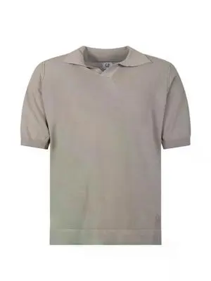 C.P. COMPANY Short-sleeve Polo Shirt - Neutrals