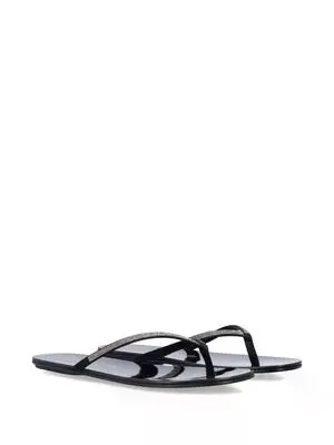 PEDRO GARCIA Rhinestone-embellished Sandals - Black