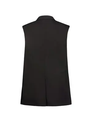DRHOPE Shawl-collar Sleeveless Blazer Vest