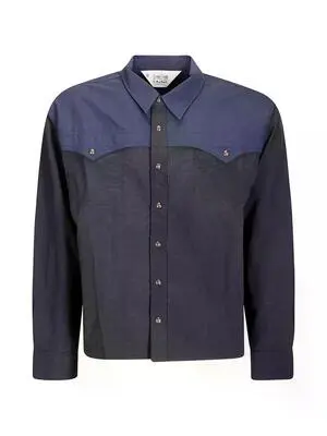 BRAIN DEAD Western-style Panelled Shirt