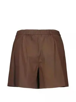 DRHOPE Pleated Shorts - Brown