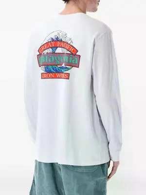 Patagonia Great Waves Long-sleeved T-shirt - White