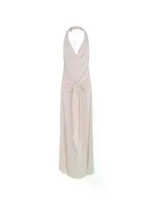 Federica Tosi Halter-neck Maxi Dress