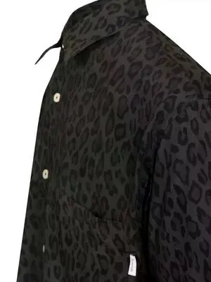 AMISH SUPPLIES Leopard-print Short-sleeve Shirt