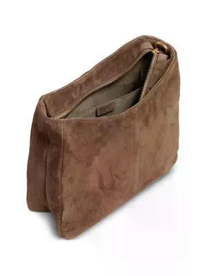 YU MEI Joan Suede Shoulder Bag - Brown