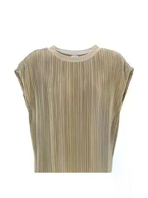JOSEPH Cedre Pleated Top - Neutrals