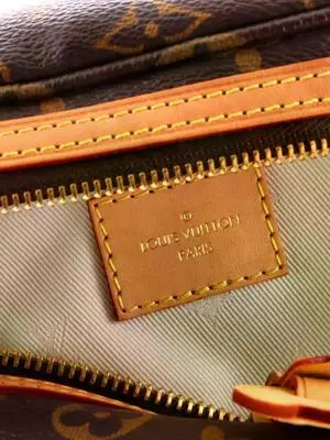 LOUIS VUITTON High Rise Bum Bag Monogram Canvas