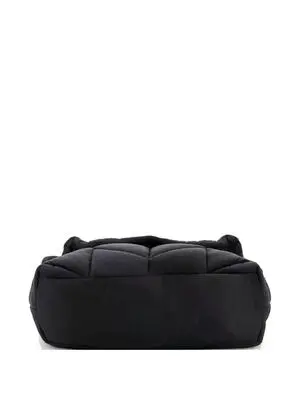 Saint Laurent Loulou Puffer Econyl Messenger Bag - Black