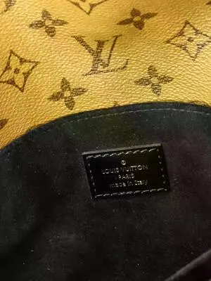 LOUIS VUITTON Pochette Metis Reverse Monogram Canvas Crossbody Bag - Brown