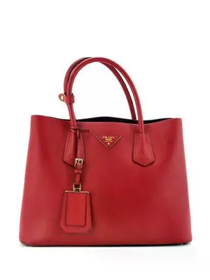 Prada Cuir Double Saffiano Leather Medium Tote