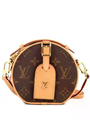 LOUIS VUITTON Mini Boite Chapeau Crossbody Bag Monogram Canvas - Brown