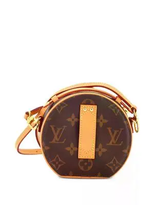 LOUIS VUITTON Mini Boite Chapeau Crossbody Bag Monogram Canvas - Brown