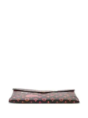 LOUIS VUITTON Kirigami Pochette Set Limited Edition Grace Coddington Catogram Canvas - Brown