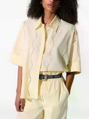 Liu Jo Embellished Poplin Shirt