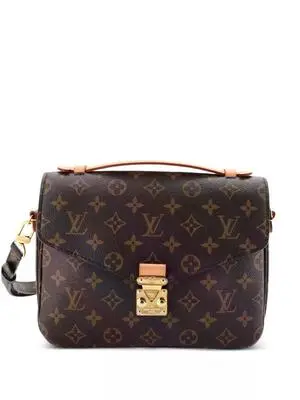 LOUIS VUITTON Pochette Metis Monogram Canvas Crossbody Bag - Brown