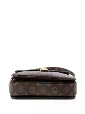 LOUIS VUITTON Pochette Metis Monogram Canvas Crossbody Bag - Brown