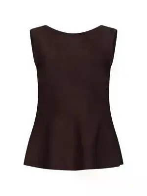 Liu Jo Cut-Out Top Brown
