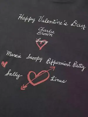 MARGESHERWOOD X Peanuts Happy Valentine’s Day T-shirt - Grey