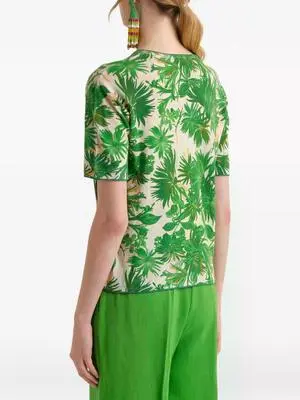 Malìparmi Printed T-shirt - Green